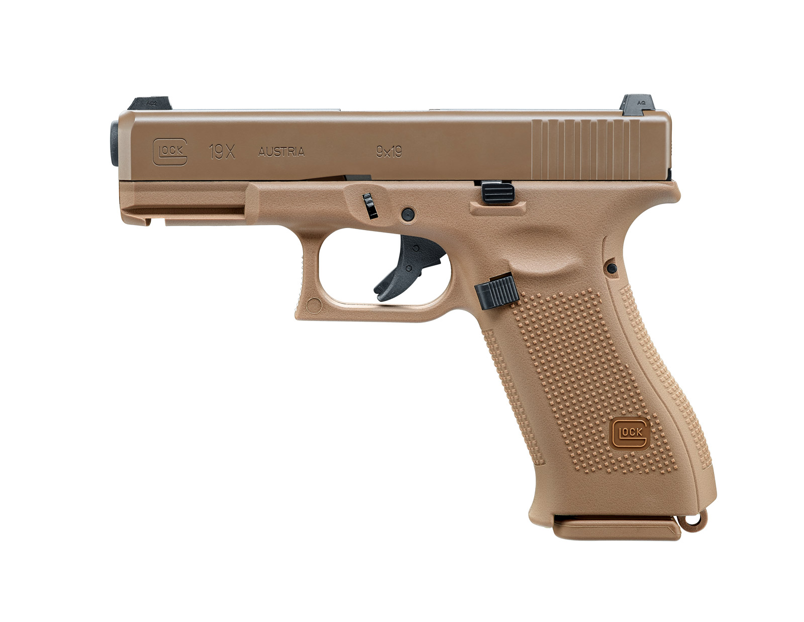 Glock 19X FDE GBB 6mm - Fondprodukter