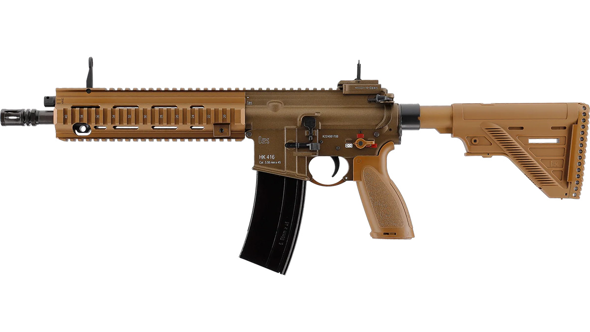 Heckler & Koch HK416 A5 RAL8000 Gen3 GBB 6mm VFC - Fondprodukter