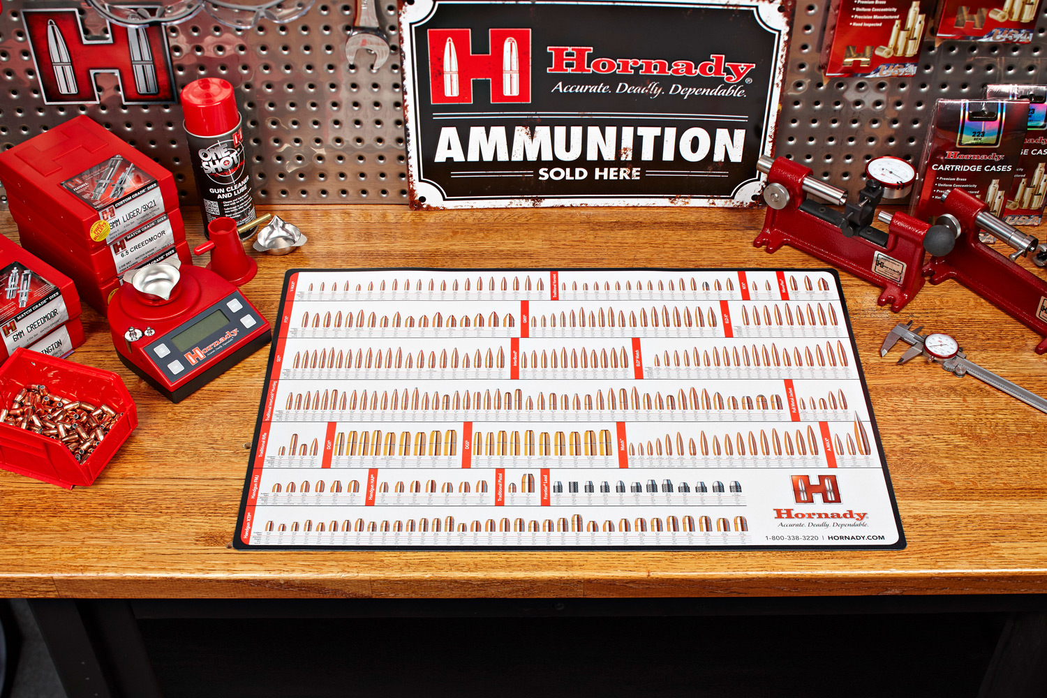 Hornady Reloading Counter Mat - Fondprodukter