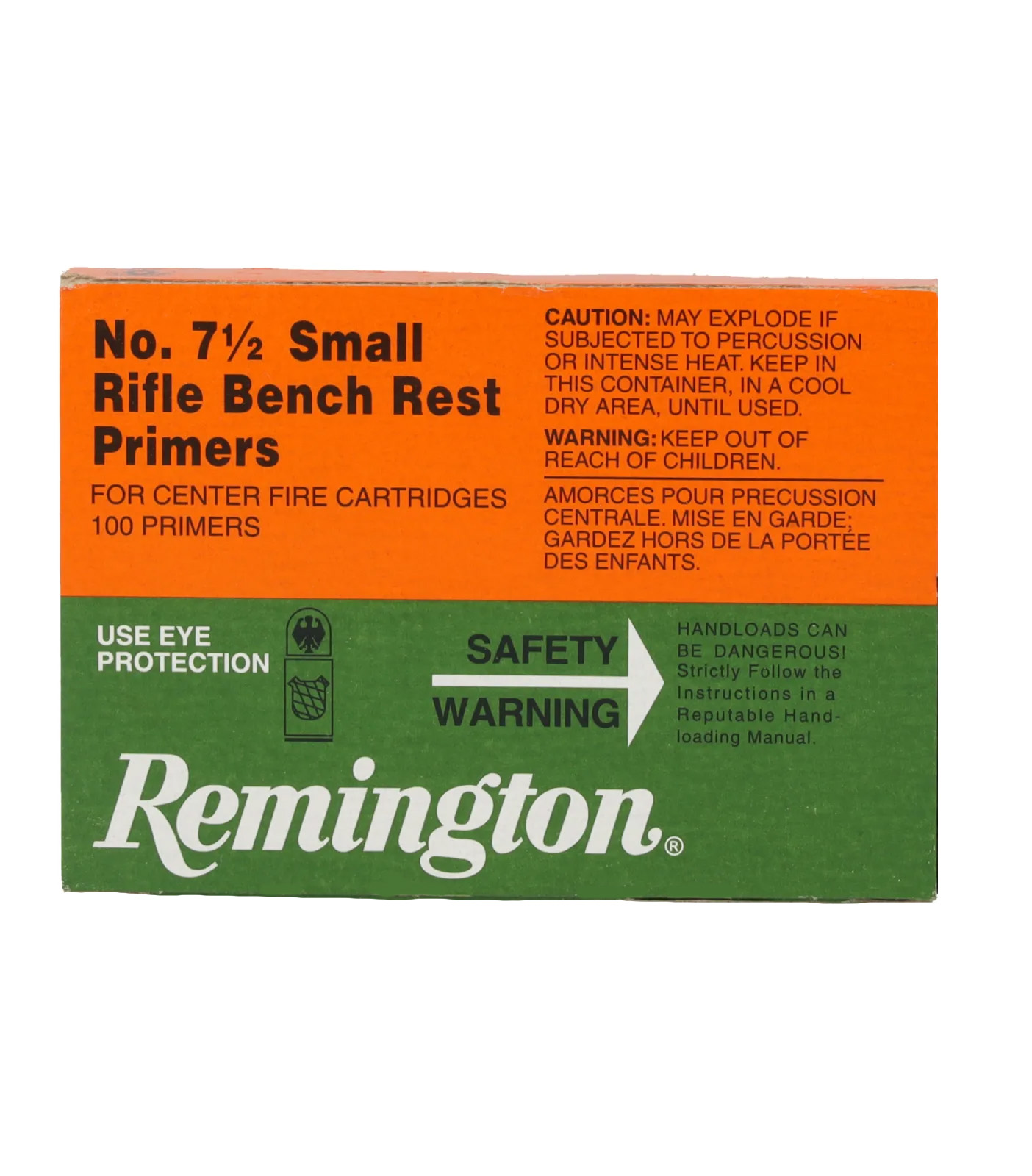 Remington Primer Small Rifle BR #7 1/2 1000/Box - Fondprodukter